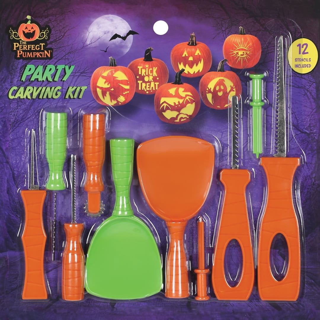 Seasons Pumpkin Carving Kit, Tools and Accessories for Halloween with ...
