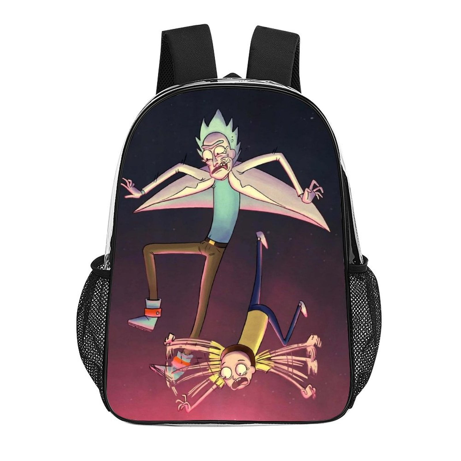 Seasons Rick And Morty Clear Backpack Transparent Bag Large Capacity ...