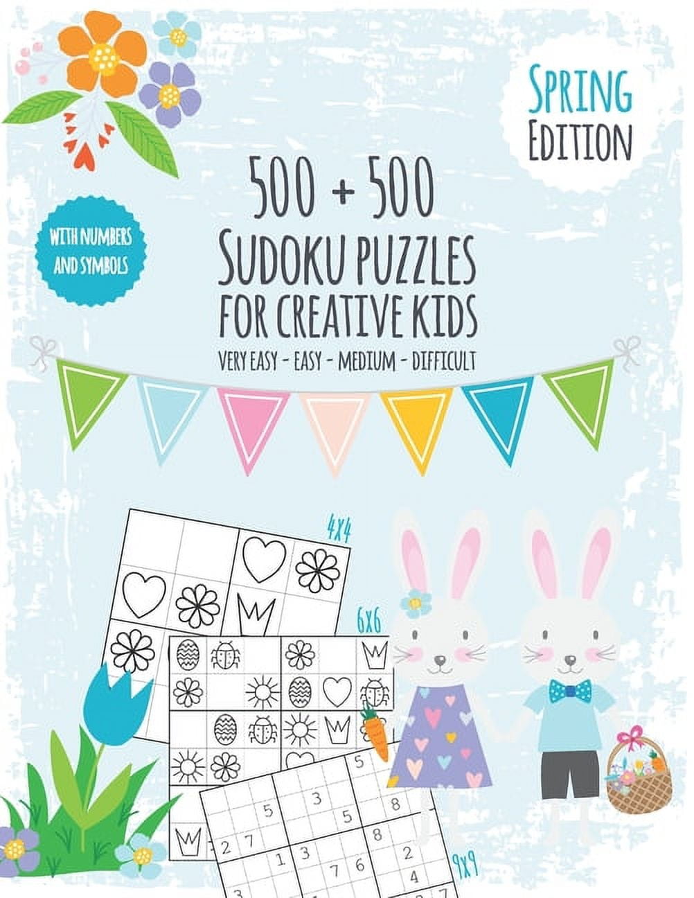 Seasons Sudoku Book for creative kids: Puzzle fun for children - Sudoku ...