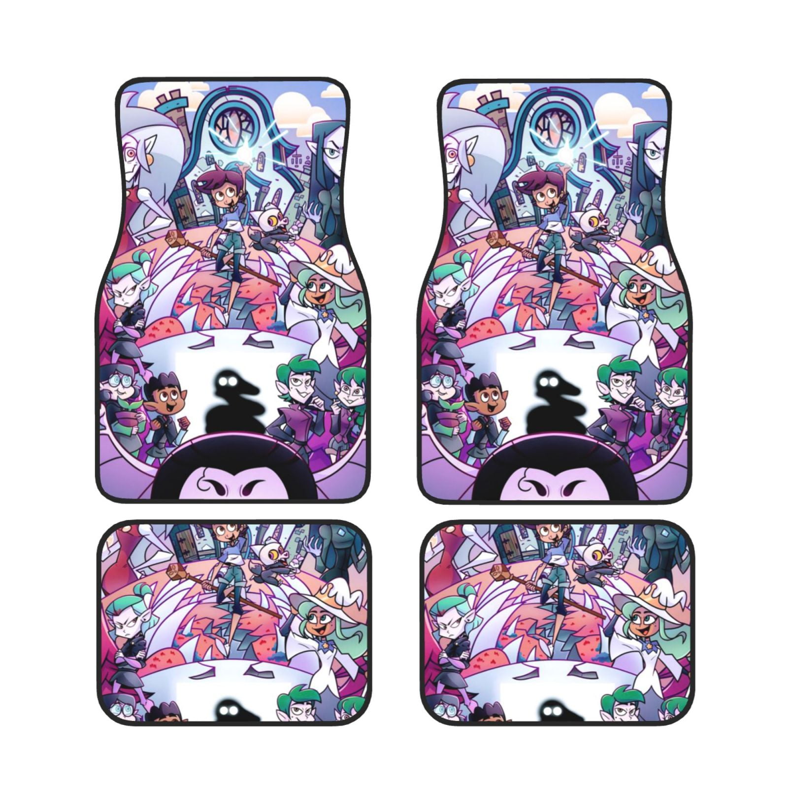 Seasons The Owl House Car Floor Mat Set 4-Piece Front/Rear Auto Foot ...