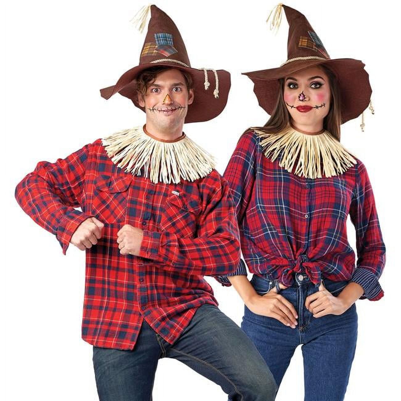 Seasons USA Adult Scarecrow Kit - Halloween Costume Accessories with ...