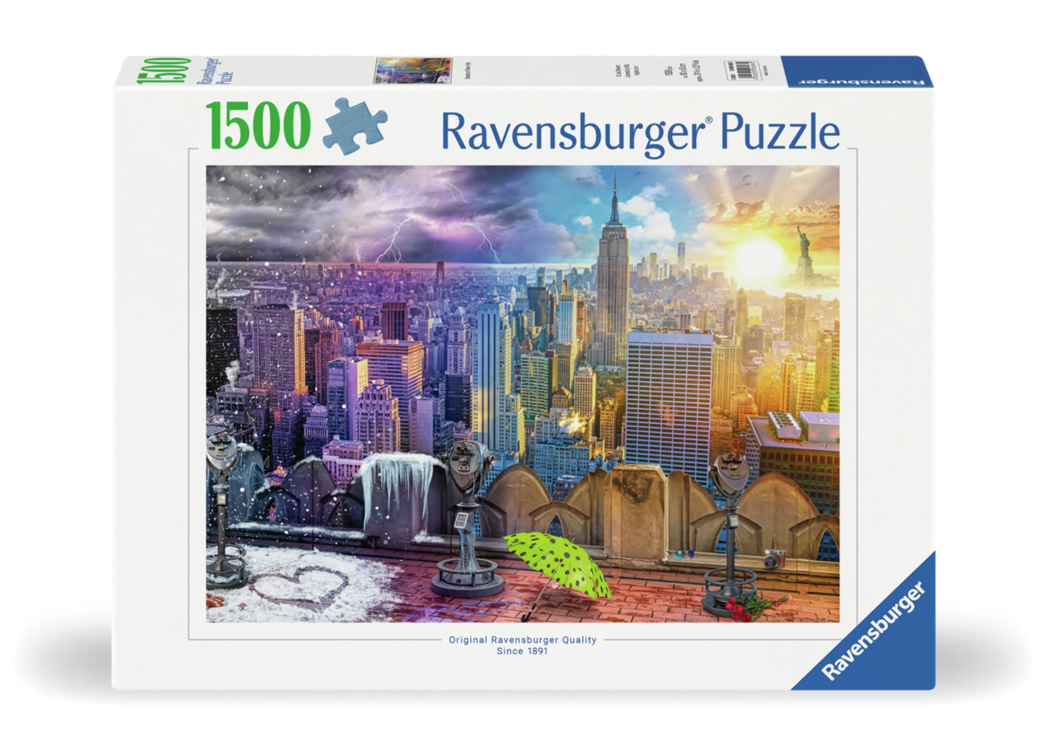 Seasons of New York 1500-Piece Puzzle - Walmart.com