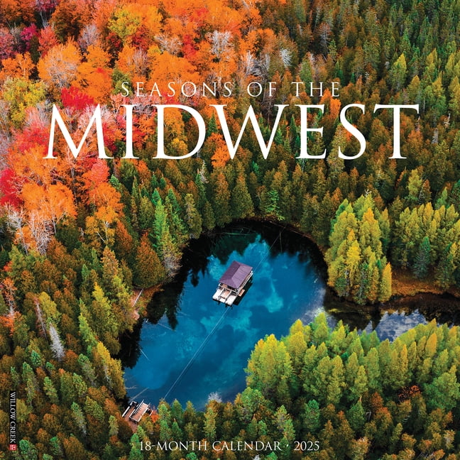 Seasons of the Midwest 2025 Wall Calendar - Walmart.com