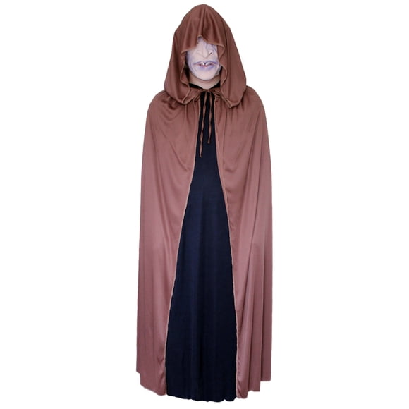 Brown Hooded Cloak