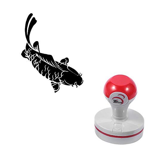 Seasonstorm Fancy Koi Carp Fish Self-Inking Photosensitive Planner ...