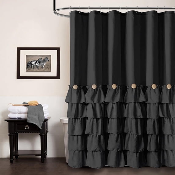Seasonwood, Farmhouse Shower Curtain, 72