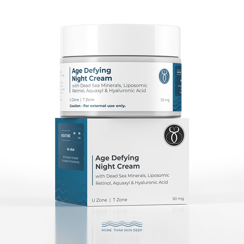 Seasoul Anti-Ageing Night Cream with Dead Sea Minerals, Liposomal ...