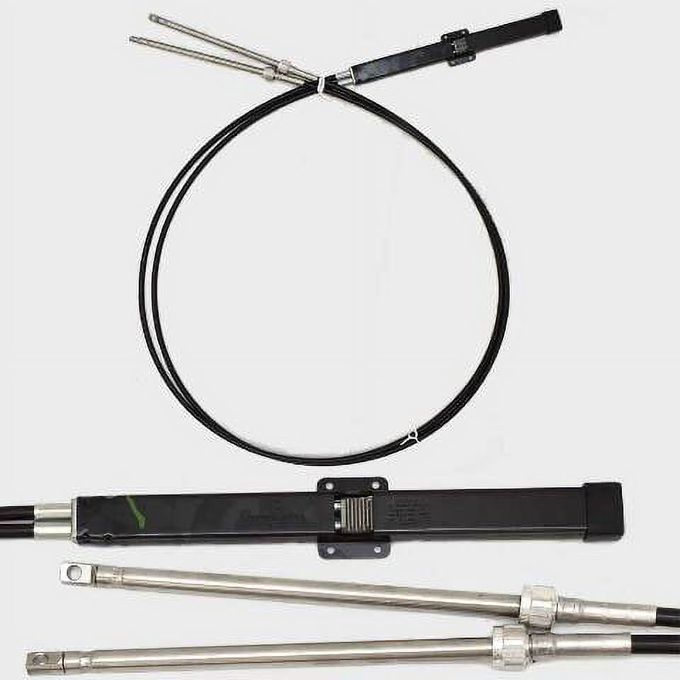 Seastar Boat Dual Rack Steering Cable SSC13511 | 11 Foot NFB - Walmart.com