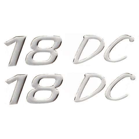 Seaswirl 18 DC Reflective Silver 4 1/4 x 1 Inch Soft Foam Raised Boat ...