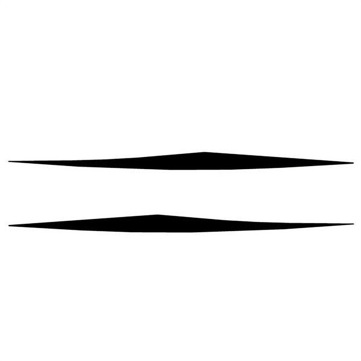 Seaswirl / Striper Boat Accent Decal 8636-7906 | Black (Set of 2 ...