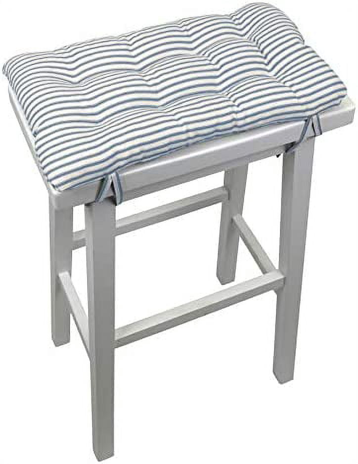 Seat Bar Stool Cushion - Latex Foam Fill, Reversible, Mache Washable ...