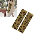 Seat Belt Pad,Universal Cute Plush Leopard Print Soft Car Safety Belt ...