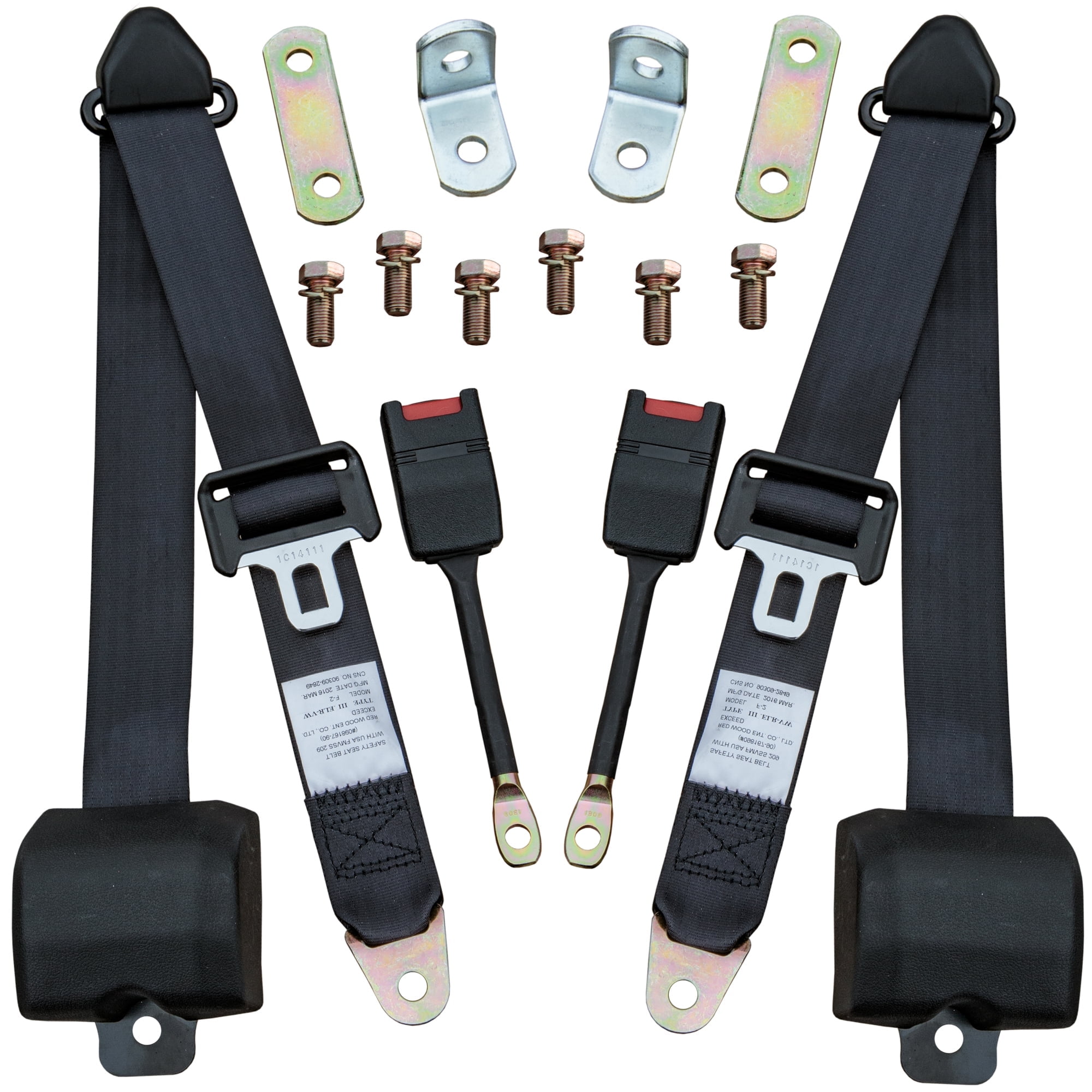 Cool Cruisers Seat Belts FJ40 FJ45 BJ40 2 Piece Replacement Set, New ...