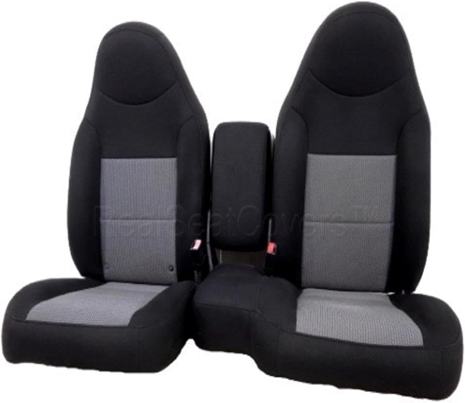RealSeatCovers A78WPBKRSC Grey/Black Waterproof "Ford Ranger High Back ...
