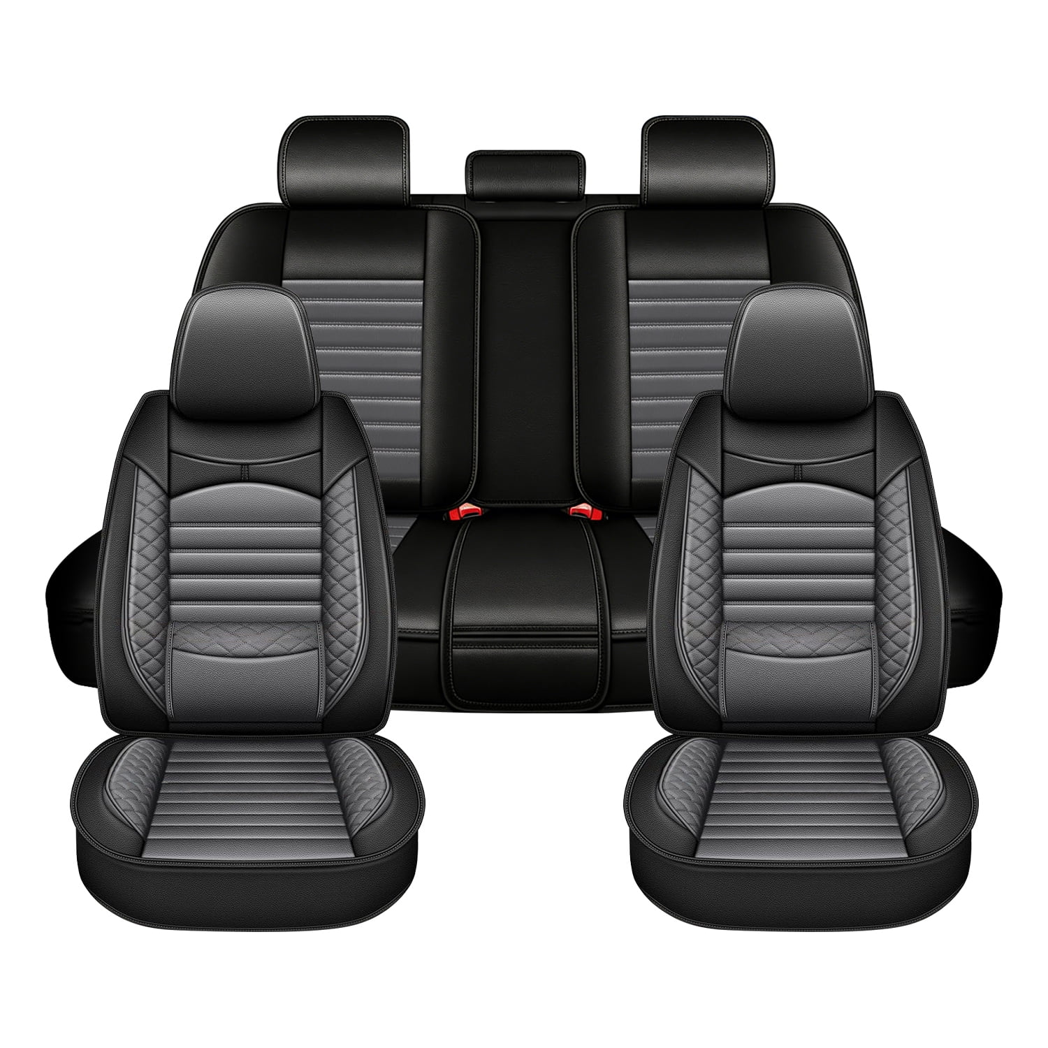 Seat Covers Custom Fit for Ford Explorer 2004-2025 2026 Full Set Faux ...