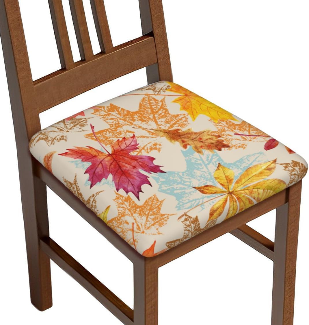 Seat Covers for Dining Room Chairsset of Set of 6, Fall Thanksgiving ...
