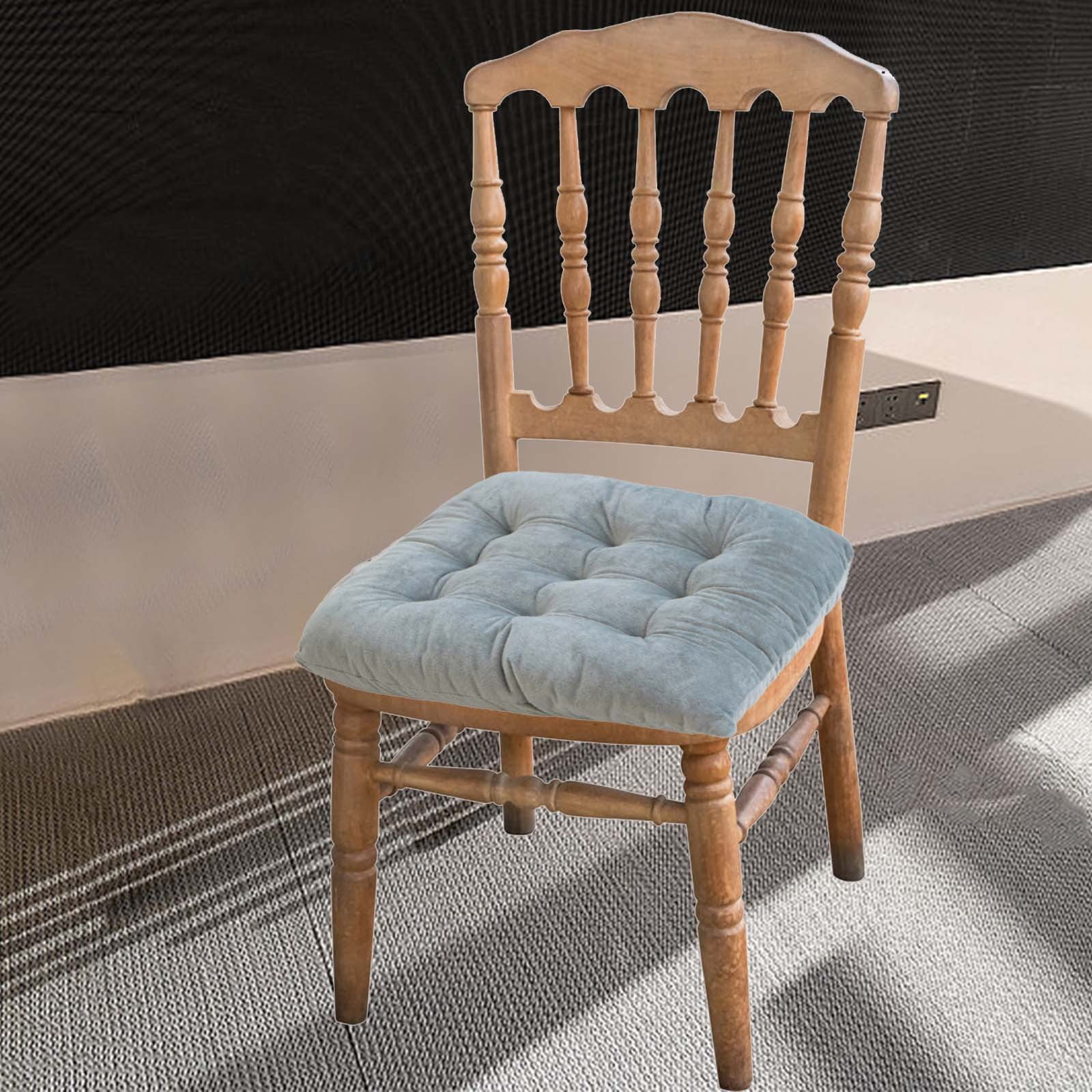 Seat Cushion/Chair Pads and Mat with Ties Cushion Pads for Dining ...