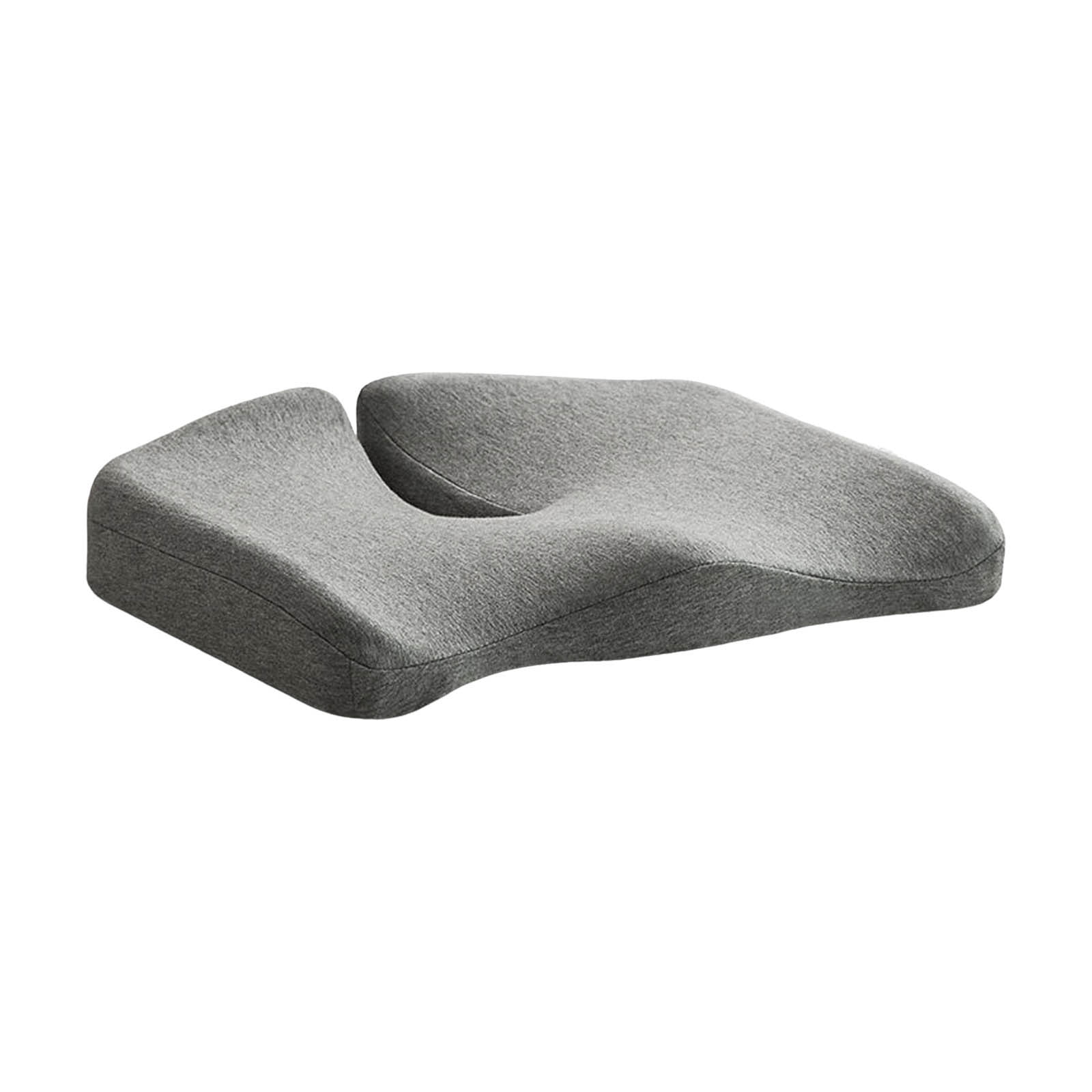 Seat Cushion, Ergonomic Memory Foam Comfort for Chair, Light Grey ...