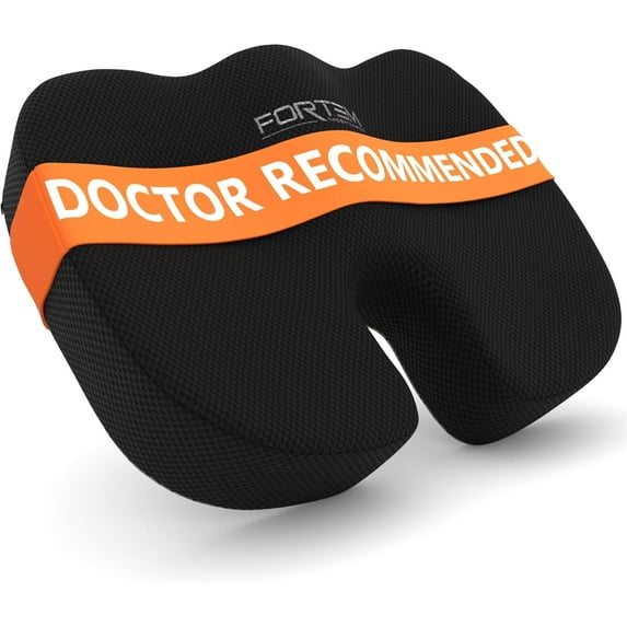 Seat Cushion, Office Chair Cushion, Desk Chair Memory Foam, Sciatica ...