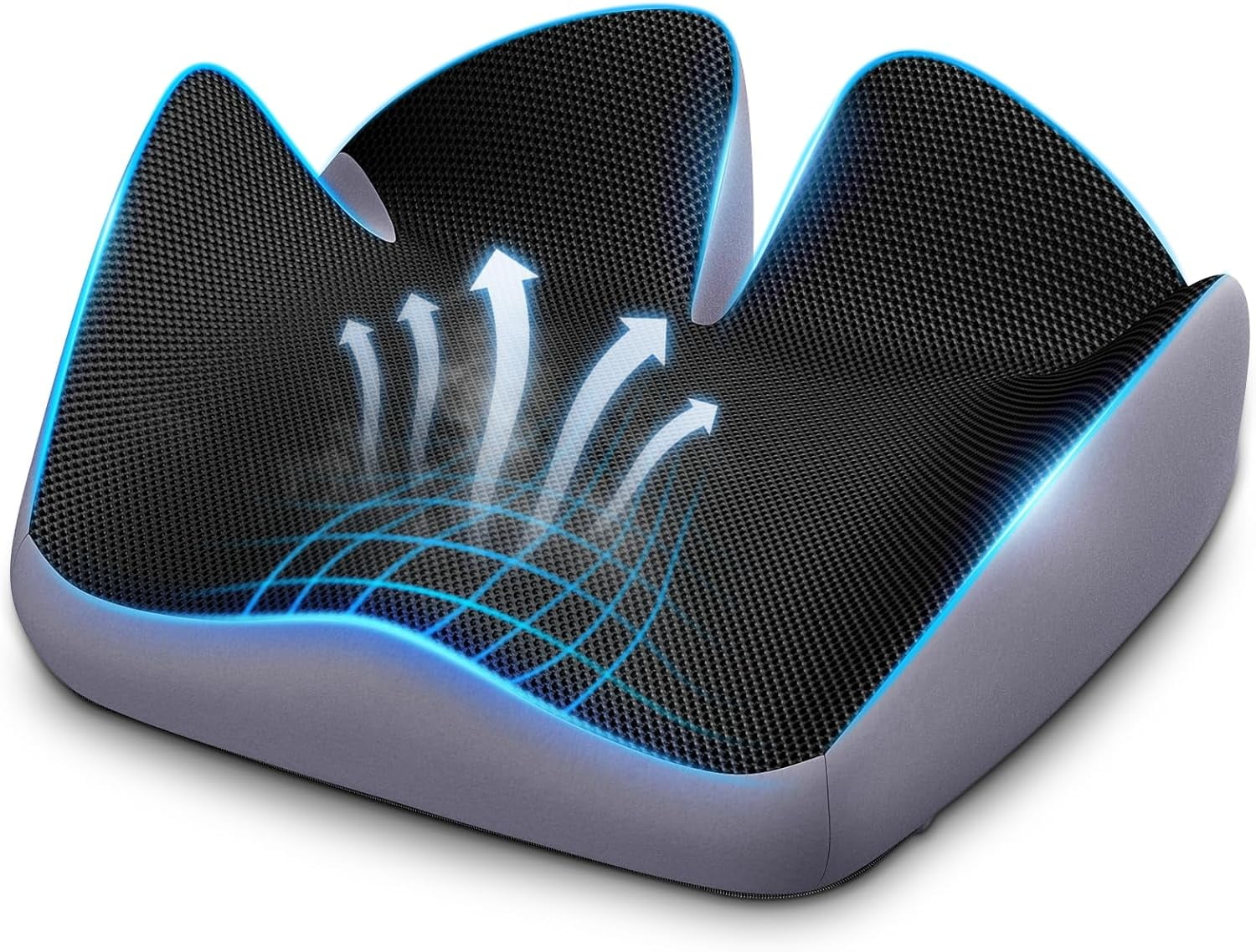 Seat Cushion for Relief Sciatica - Memory Foam Cushion for Office Chair ...