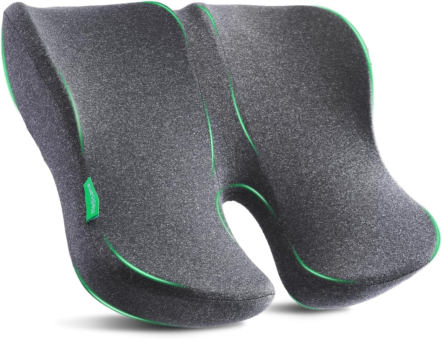 medisana XL Memory Foam Seat Cushion, 17"x14.6"x3.54" Pressure Relief ...