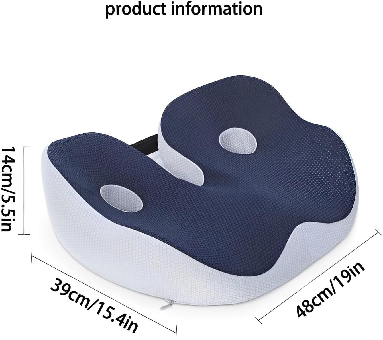 Seat Cushion, Seat Cushion for Sit Bone and Back Pain Relief, Butt ...