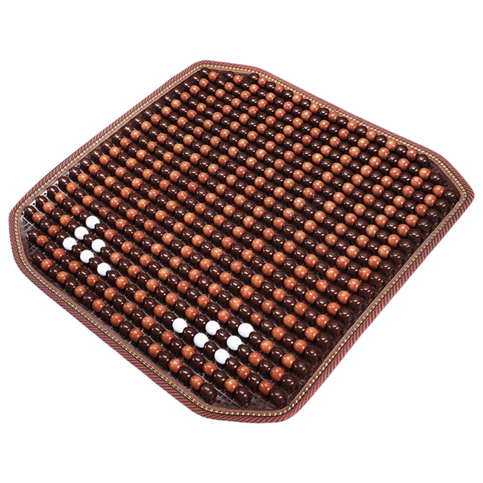 Seat Cushion Seat Pad From Friendly Wooden Beads 42x42cm Square Chair ...
