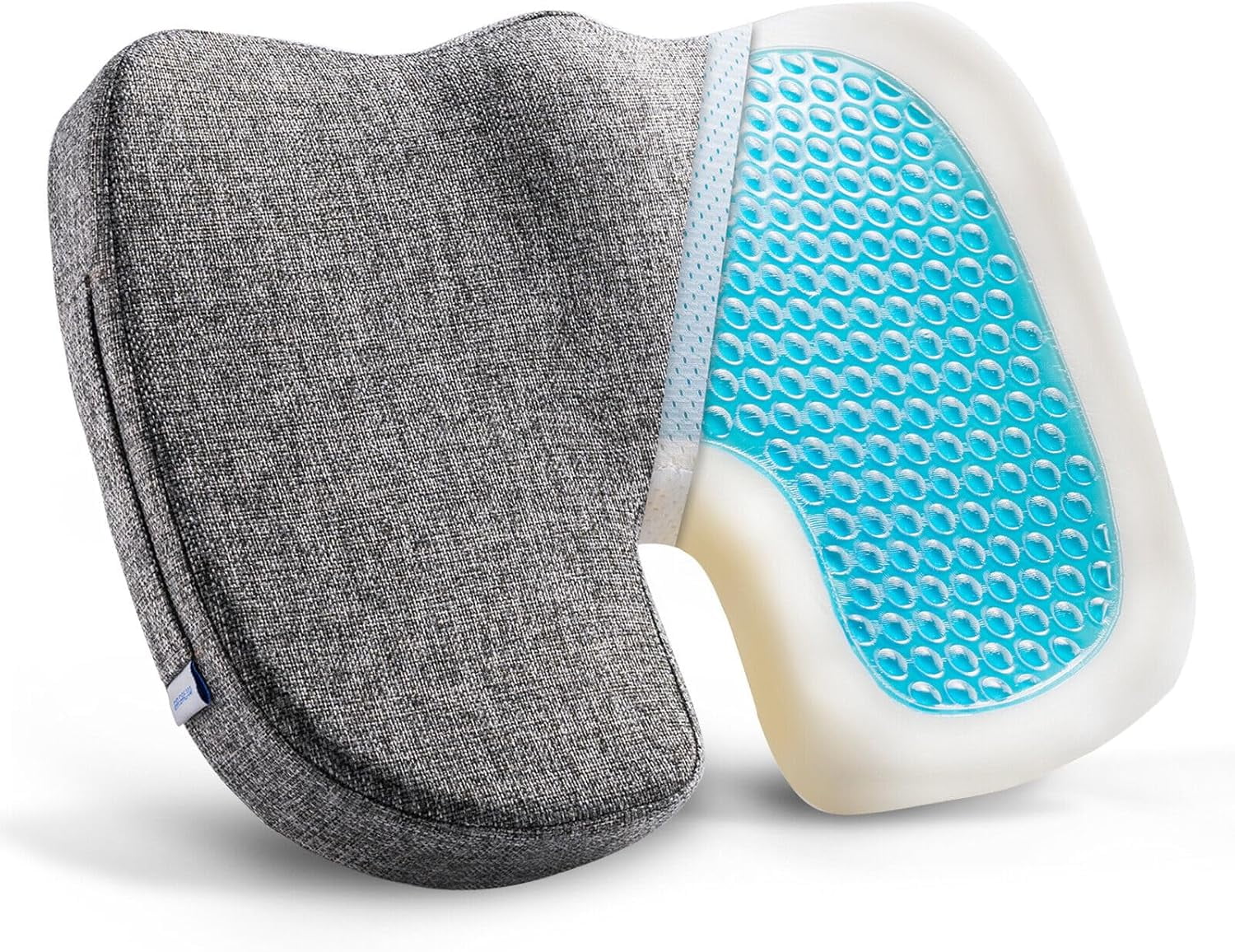 Seat Cushion for Long Sitting, Cooling Gel Memory Seat Cushion ...