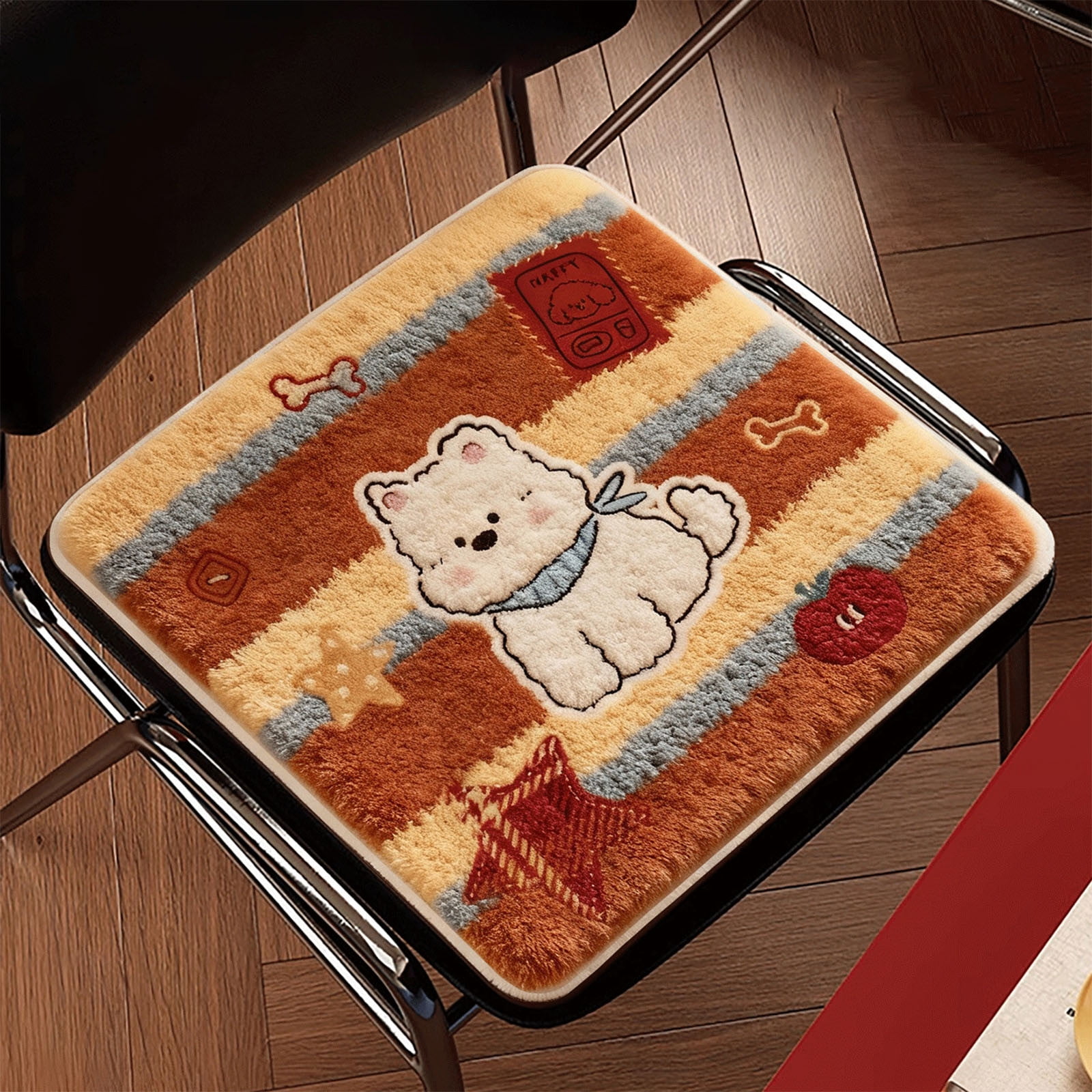 Seat Cushion for Long Sitting Office Chair Pad, Thick Buttocks Cushion ...