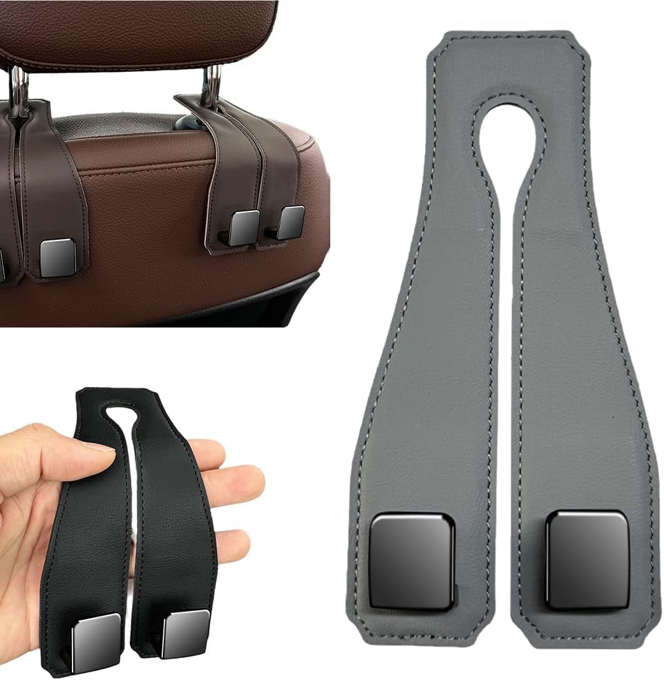 Seat Double Storage Hooks, 2025 Seat Headrest Double Hooks Mobile Phone ...