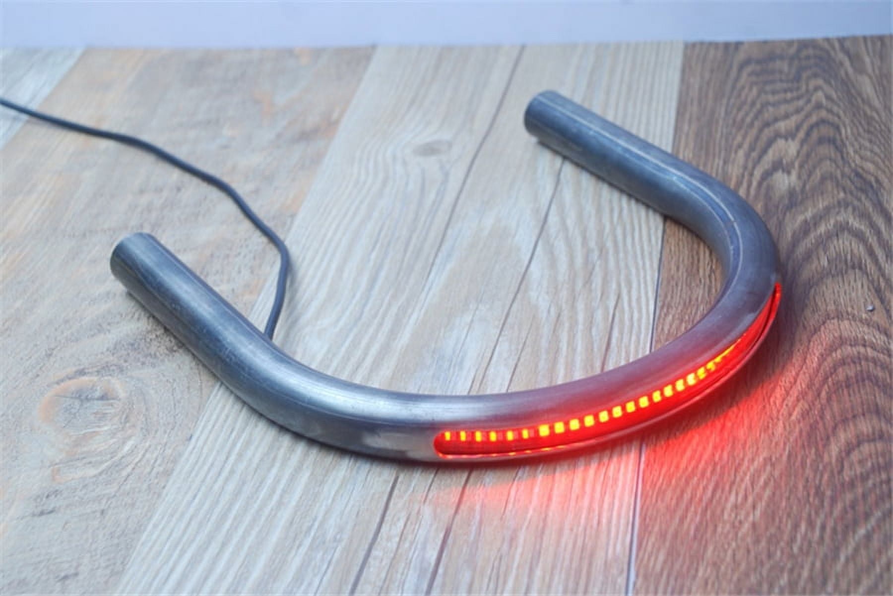 Seat Frame Hoop/Loop with Led Light Turn Singal Brake Lamp Cafe Racer ...