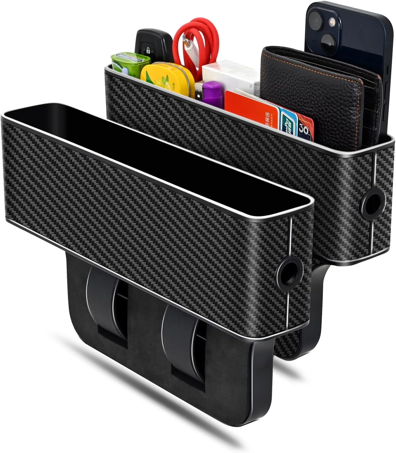 Seat Gap Filler, Multifunctional Seat Gap Filler Organizer, 2 Seat ...