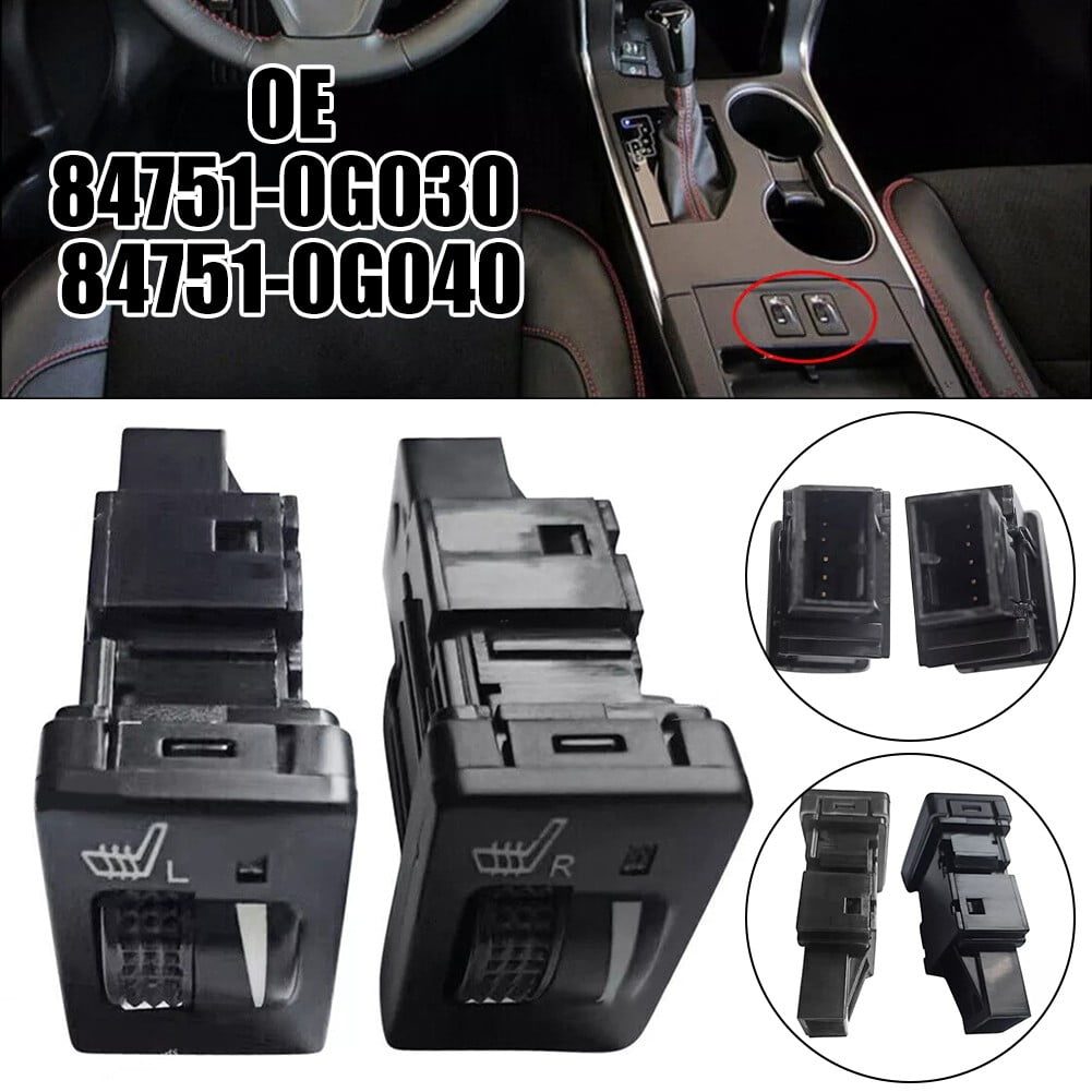 Seat Heating Control Button Switch for Toyota Vehicle 2015-2019 ...