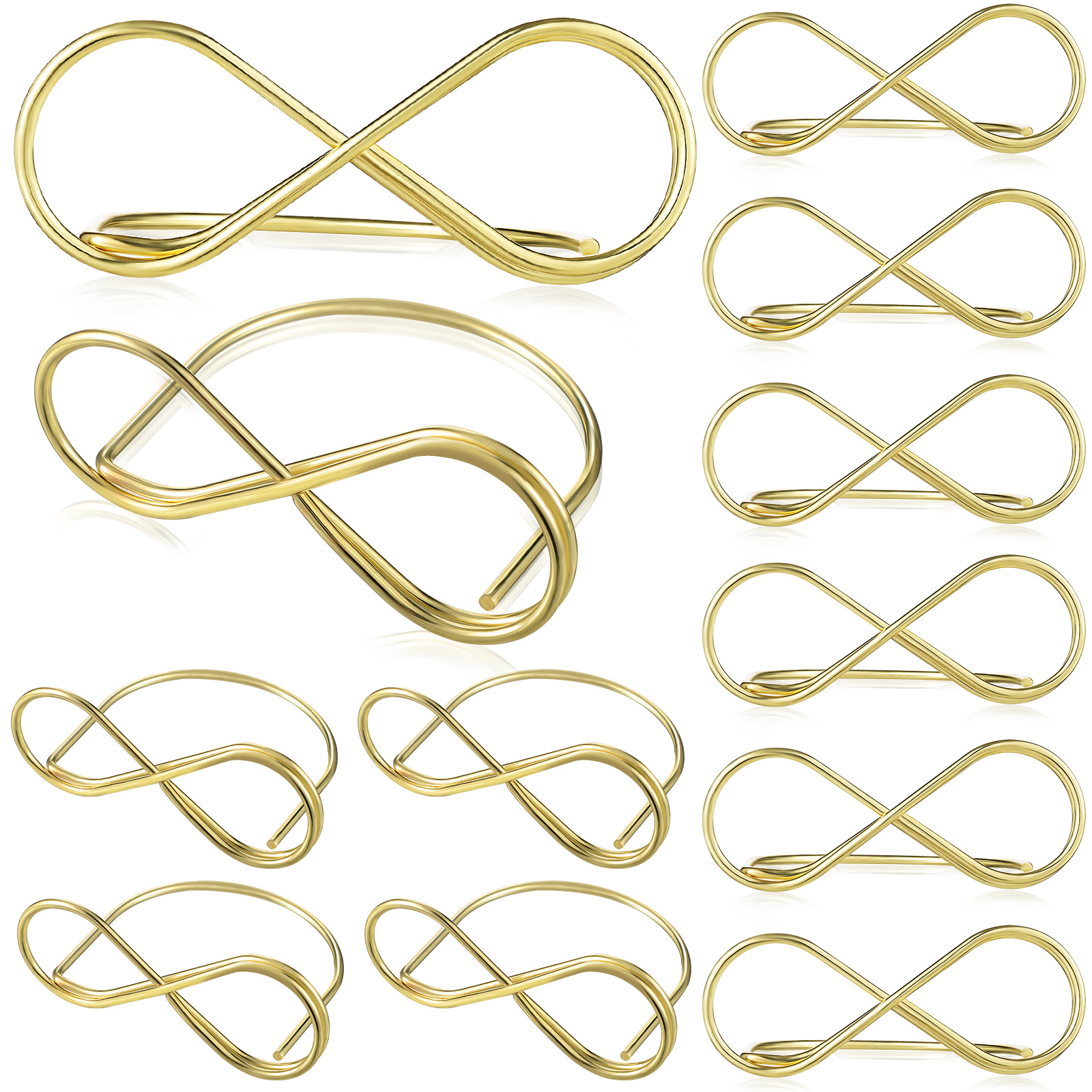 Seat Holder Metal Note Clamps Table Name Mini Picture Frame Tabletop ...