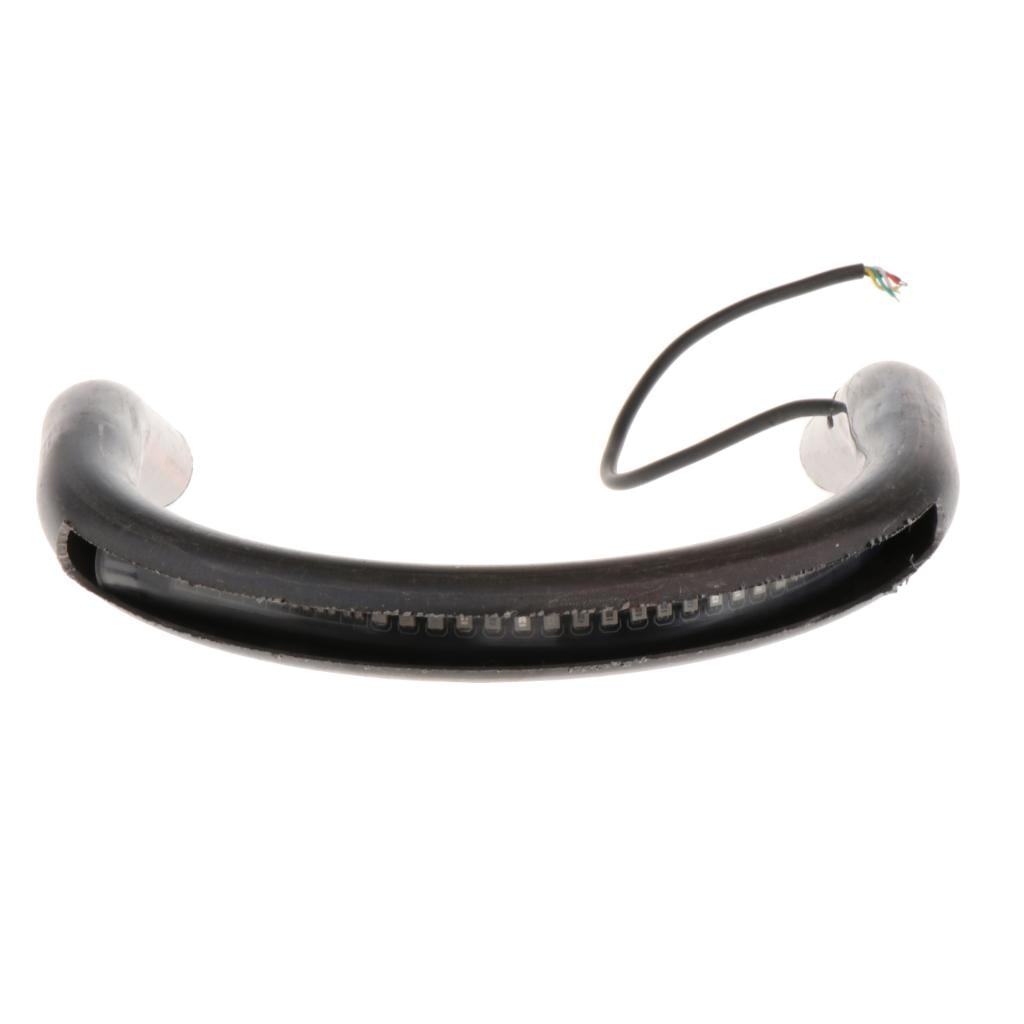 Seat Hoop Kick With LED Brake Turn Tail Light 175mm - Walmart.com
