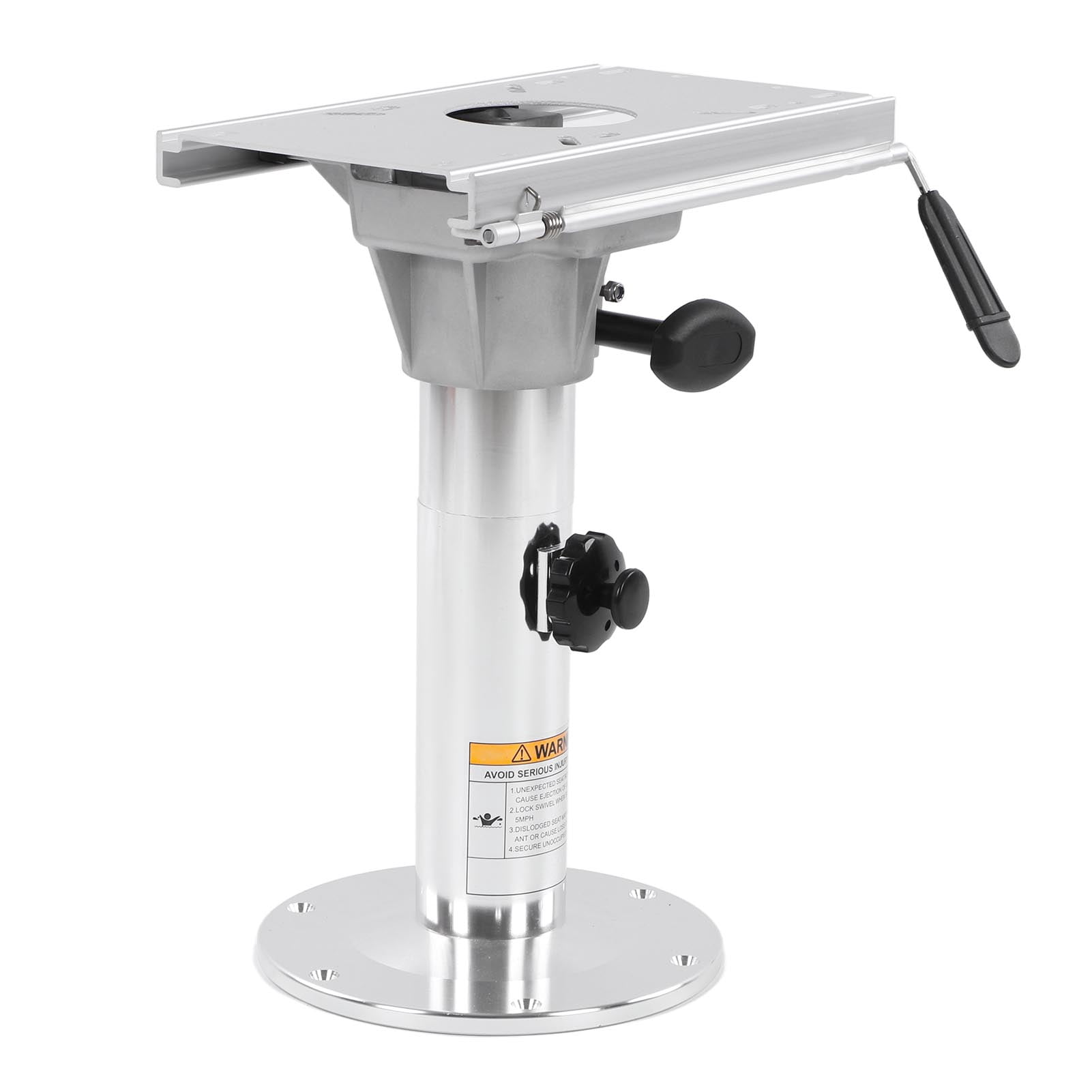 Seat Pedestal 330‑480mm Height Adjustable 360 Degree Swivel Lockable ...