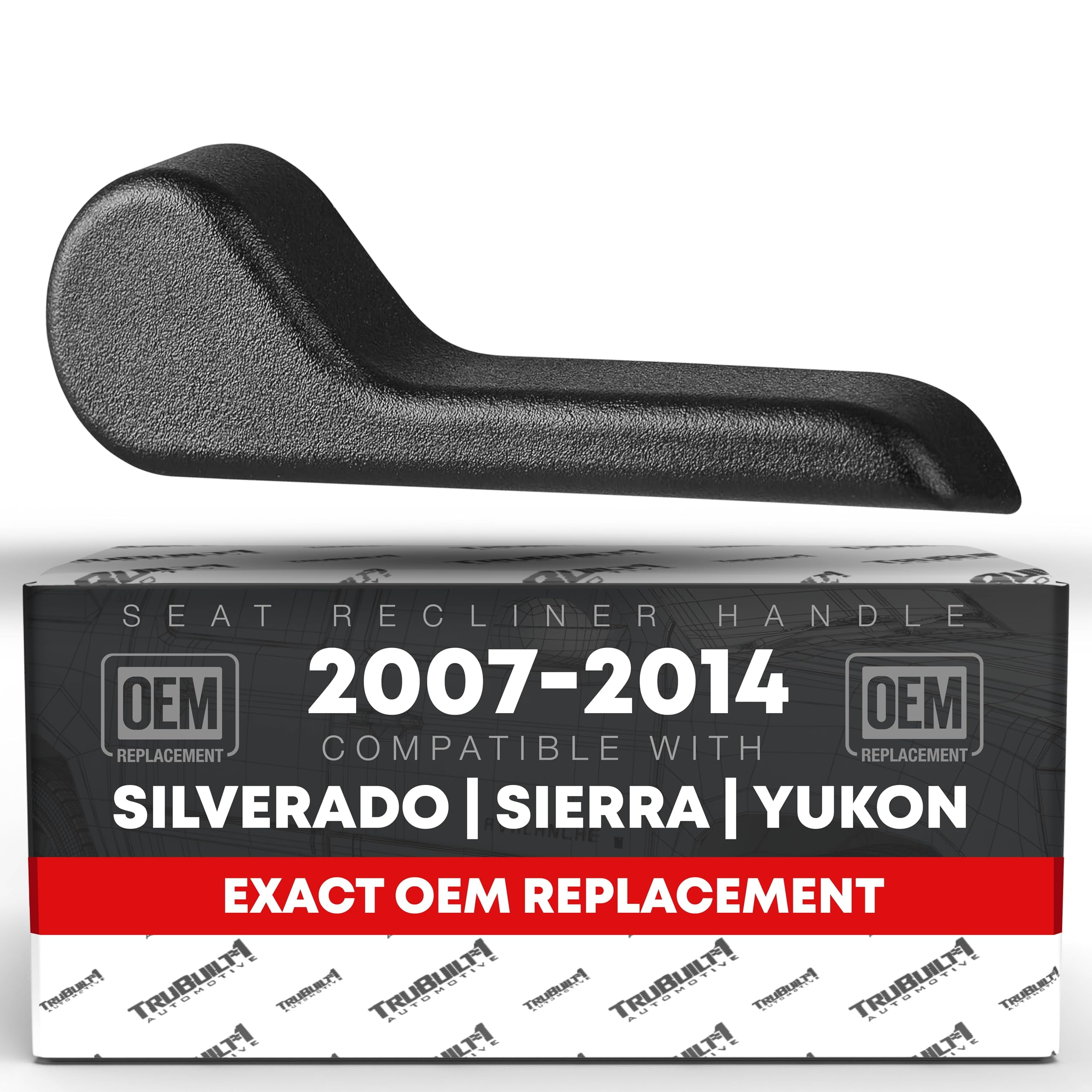 Seat Recliner Handle, Front/Rear Right - Compatible with 2007-2013 ...