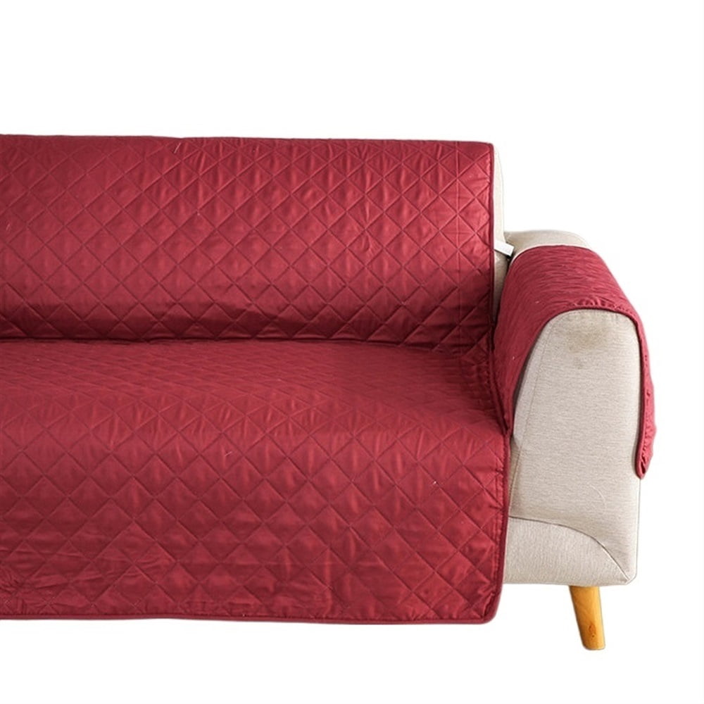 Seat Sofa Couch Cover Pad Chair Throw Mat Pet Dog Kids Sofa Armrest ...