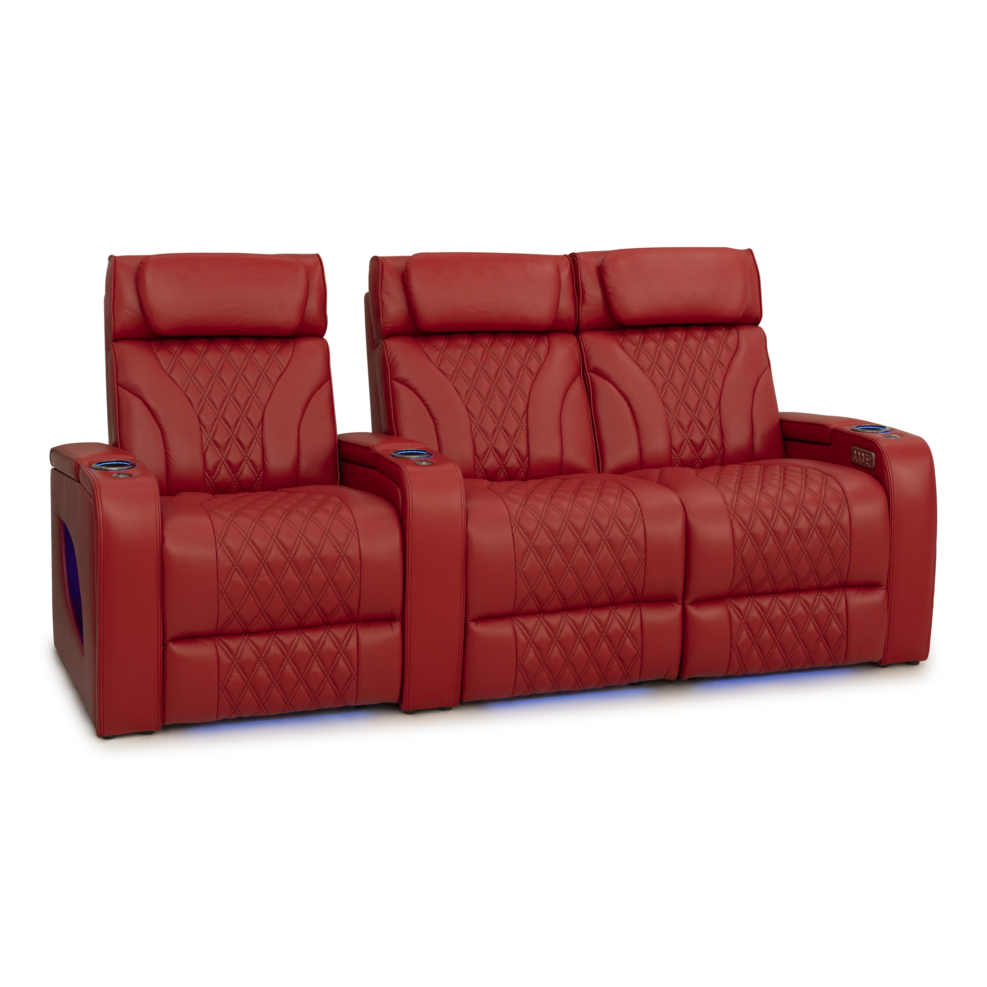 Seatcraft Luminis LT Zero-Gravity HeatZero Italian Leather Home Theater ...