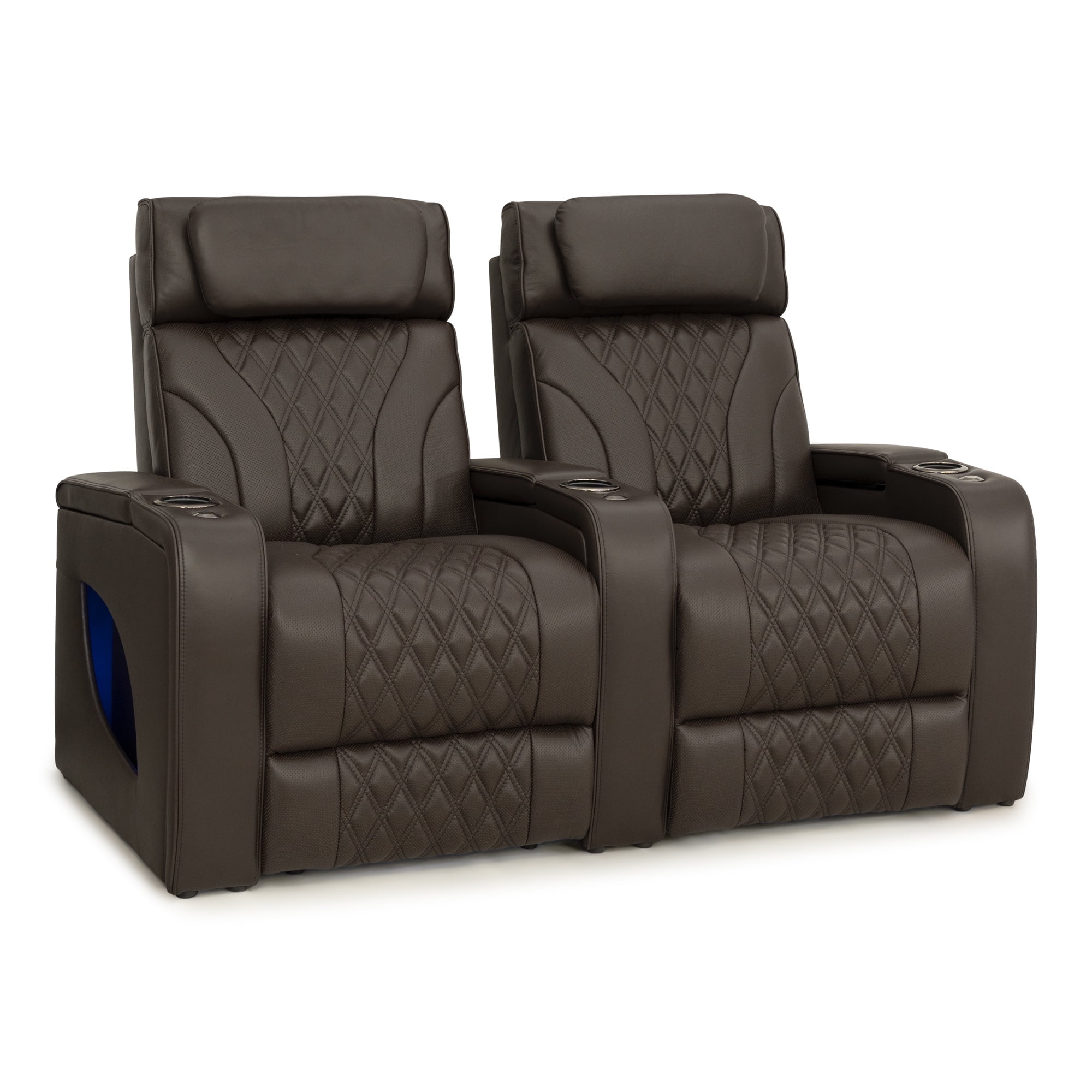 Seatcraft Luminis LT Zero-Gravity HeatZero Italian Leather Home Theater ...