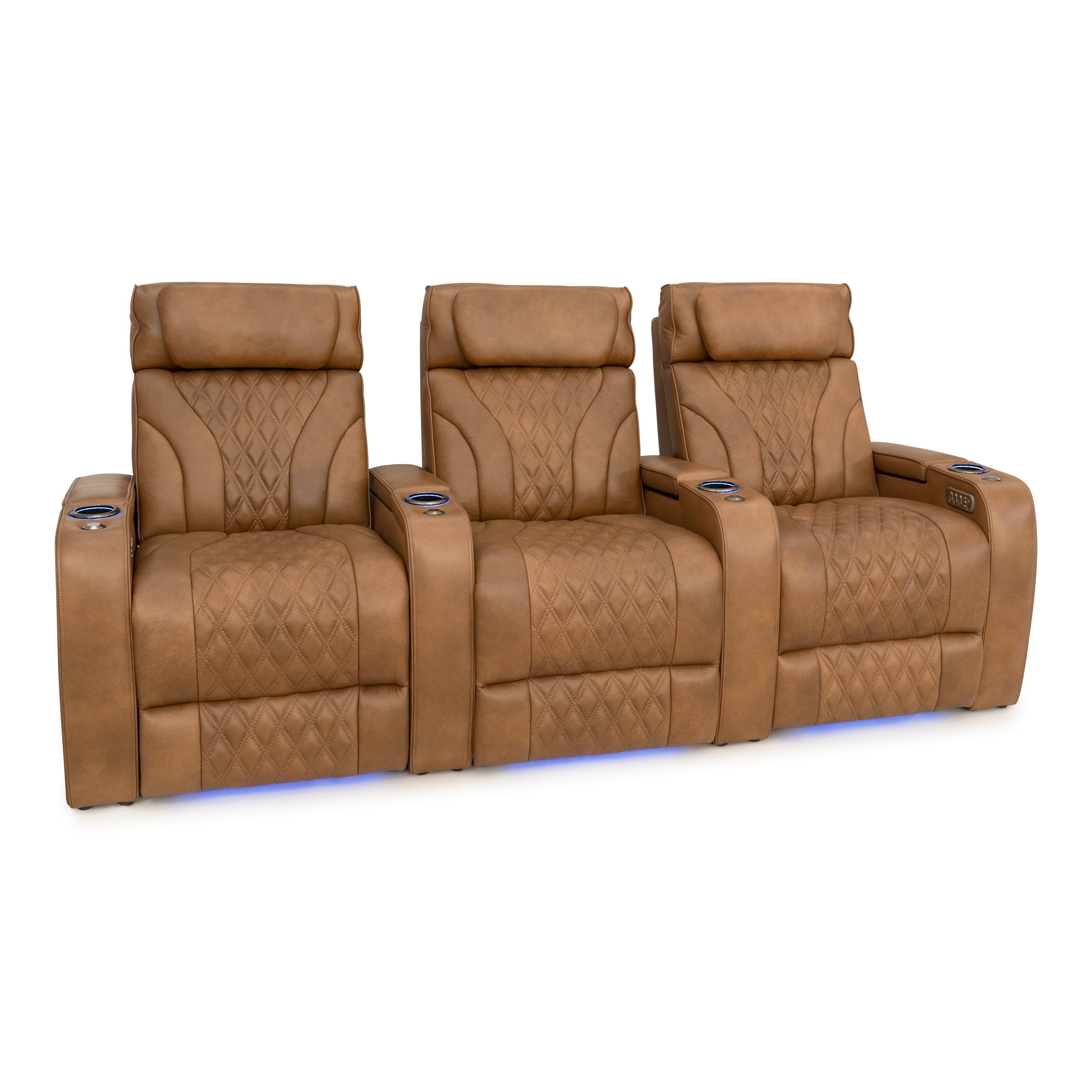 Seatcraft Luminis LT Zero-Gravity HeatZero Italian Leather Home Theater ...
