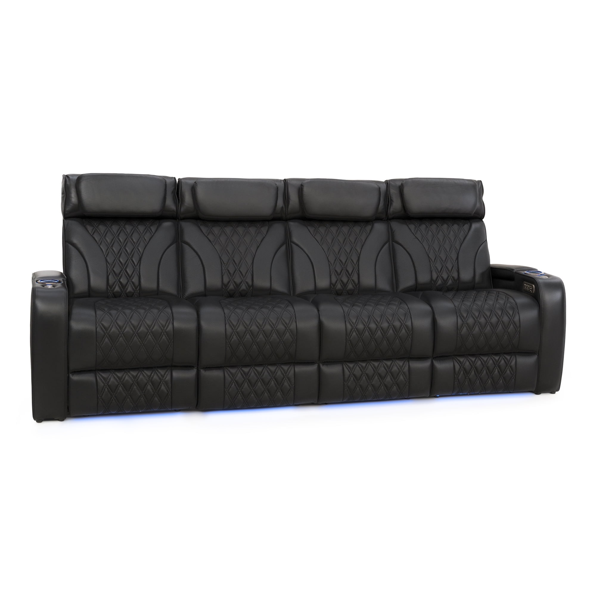 Seatcraft Luminis LT Zero-Gravity HeatZero Italian Leather Home Theater Seating, Heat & Massage ...