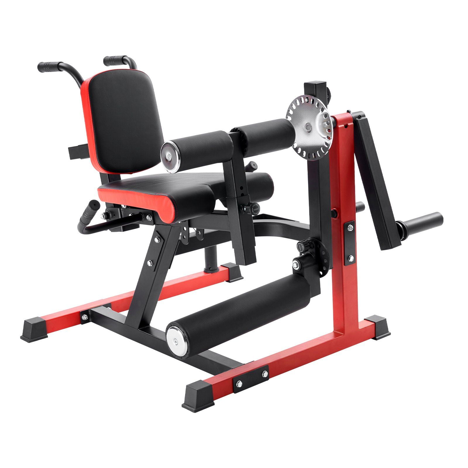 Seated Leg Extension and Curl Machine for Thigh Workout, Adjustable ...