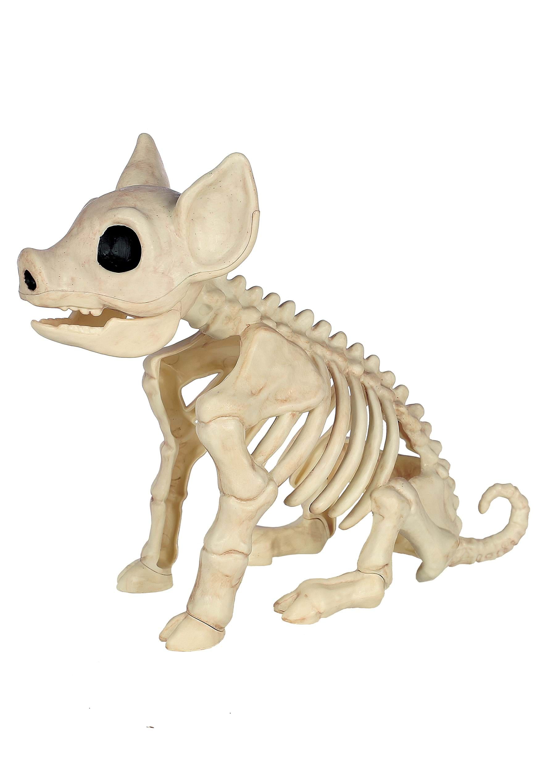 Seated Pig Skeleton Decoration - Walmart.com