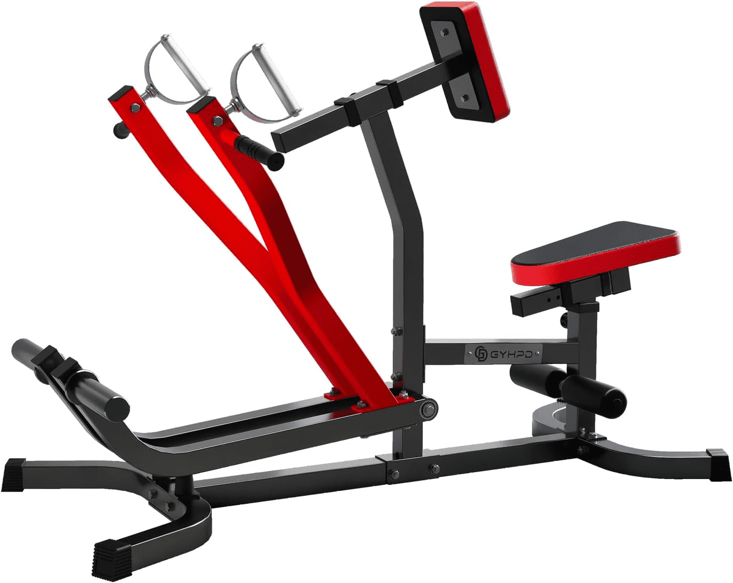 Seated Row Machine, GYHPD Plate Loaded Back Machines with Independent ...