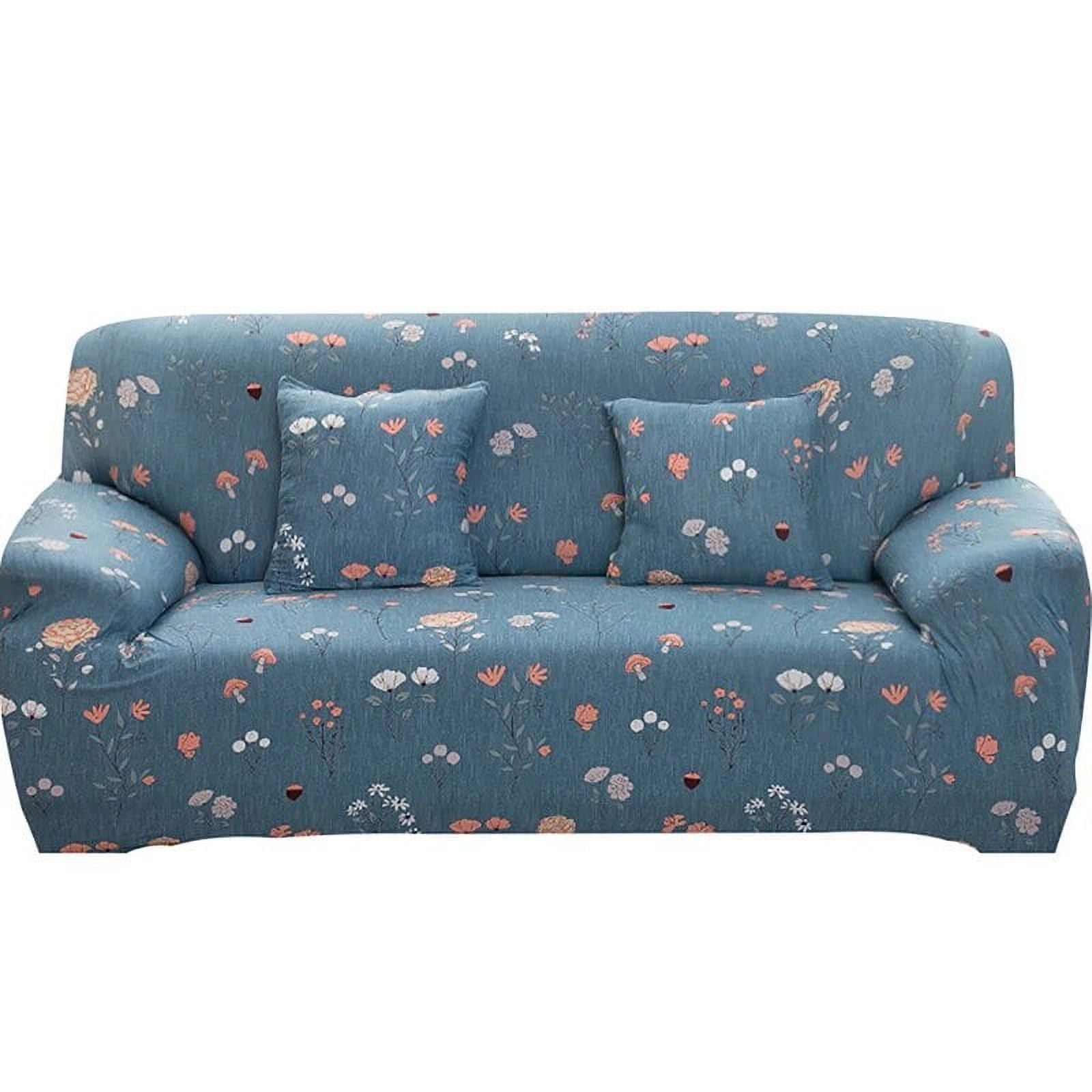 Seater Elastic Sofa Cover for Living Room Non-Slip Stretch Slipcover ...