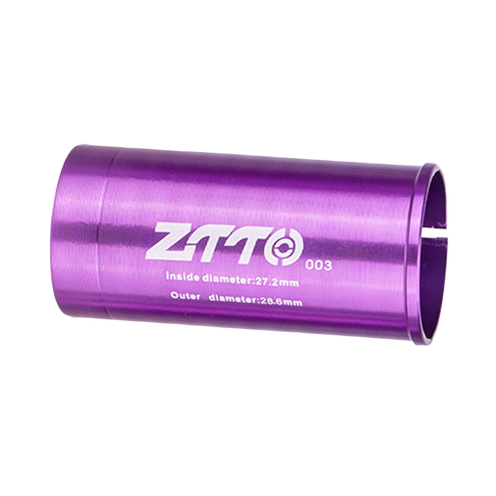 Seatpost Adapter Shim, Aluminum Alloy Seatpost Reducing Sleeve Tube ...