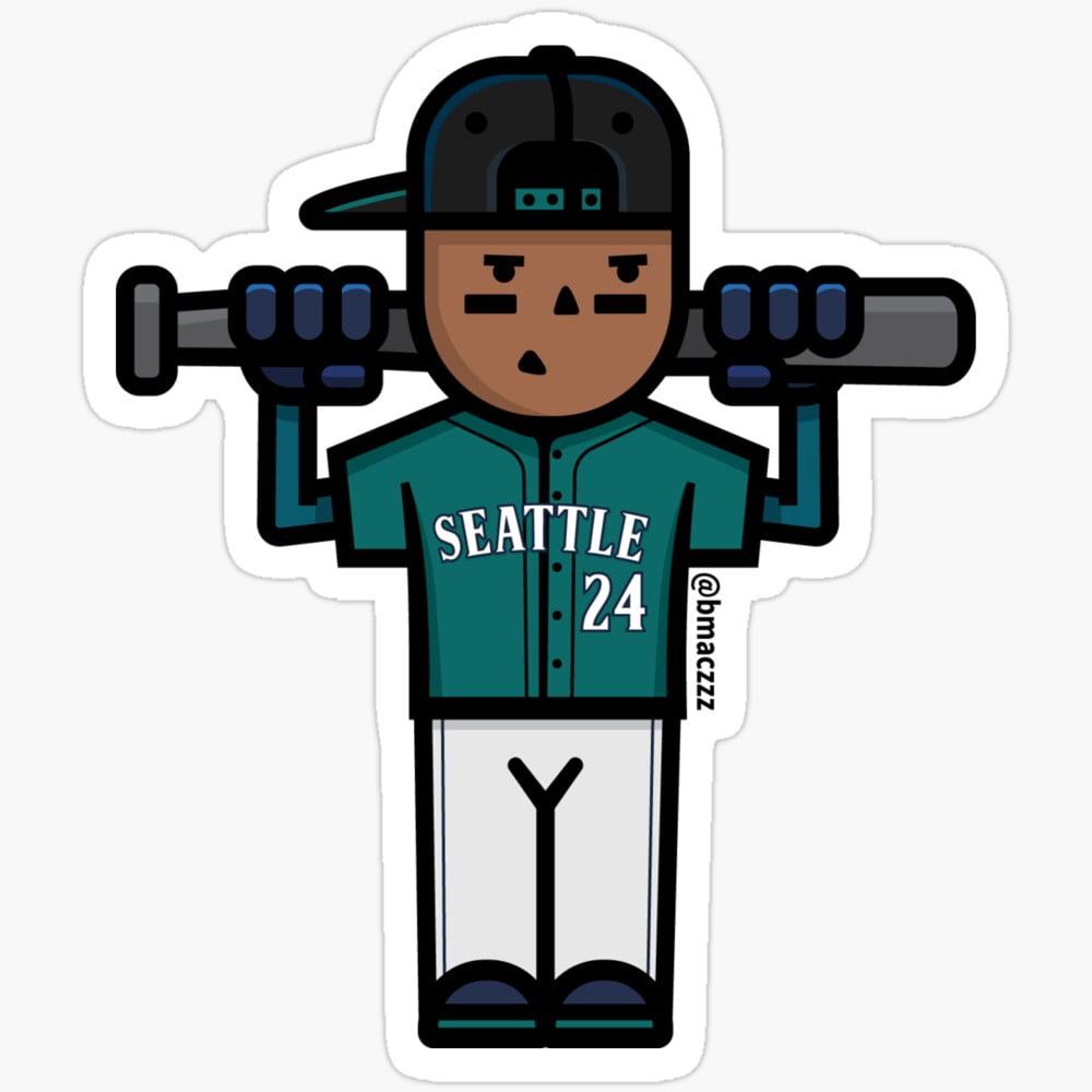 Seattle #24 Sticker Baseball Sticker, Football Sticker, Basketball ...