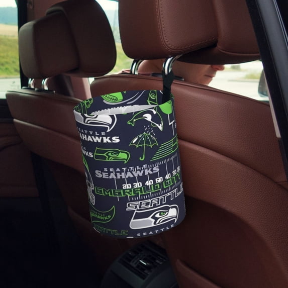 Seattle America Football Team-Inspired Car Trash Can - 600D Oxford ...