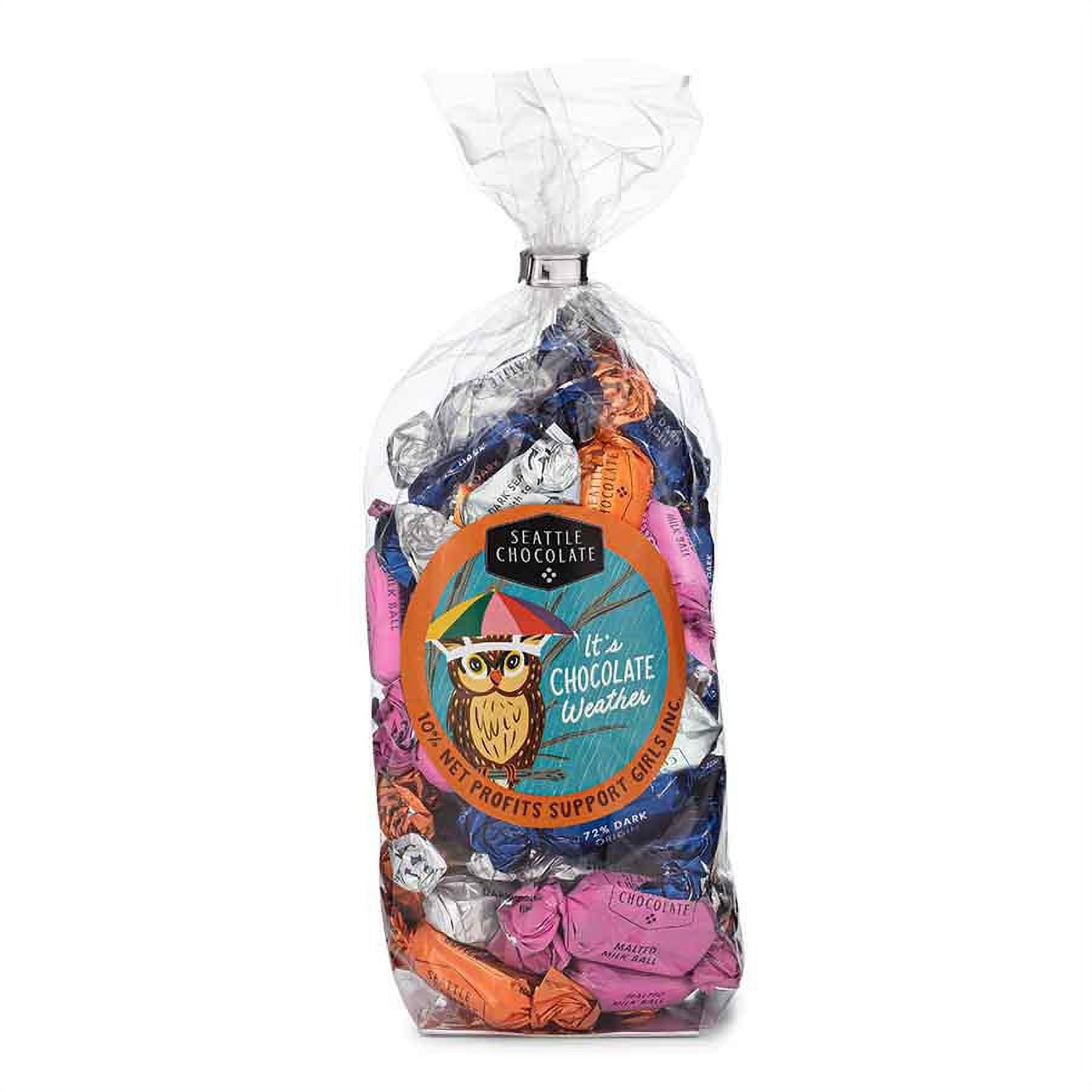 Seattle Chocolate Its Chocolate Weather Truffle Gift Bag 12 oz ...